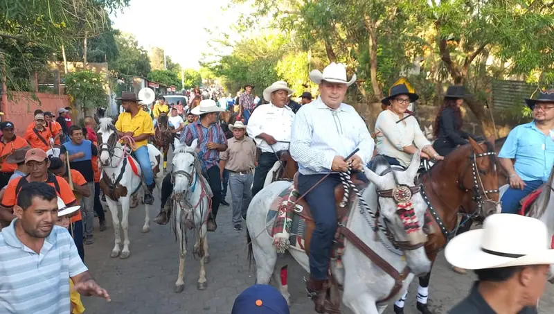 Espectacular hípica en Honor a San Gregorio en Diriamba