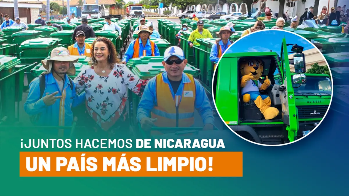 Alcaldía de Managua inicia campaña de limpieza urbana 2026